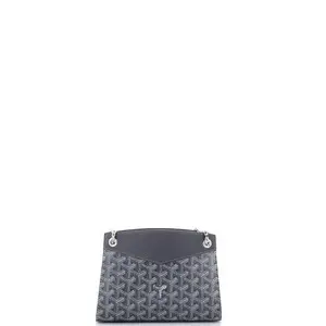 Goyard Structured Rouette Chain Shoulder Bag Coated Canvas Mini