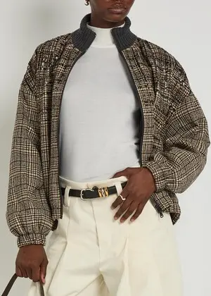 Brunello Cucinelli Turtle-neck Cashmere And Silk-blend Top