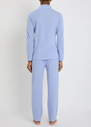 Polo Ralph Lauren Logo-embroidered Cotton Pyjama Set