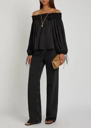 ANINE BING Hugh Wide-leg Jeans