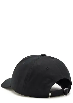 Vuori Dad Logo-embroidered Cotton Cap - Black