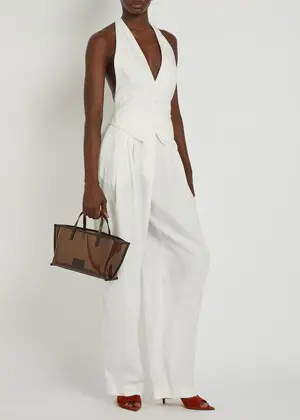 Ronny Kobo Rex Tailored Woven Jumpsuit