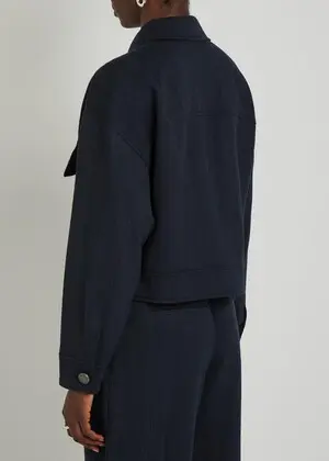 Brunello Cucinelli Herringbone Stretch-wool Jacket