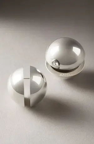 NOOTKA Sphere Earrings - Silver