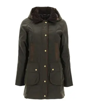 Barbour Bower Wax Jacket - Black
