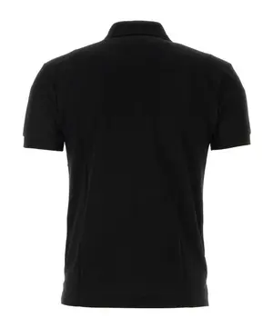 Play Comme Des Garcon Comme Des Garçons Play Logo Embroidered Polo Shirt