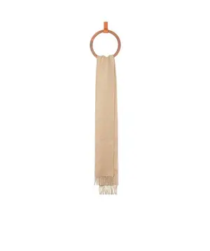 Loewe Logo Wool Cashmere Scarf