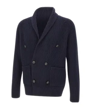 GRAN SASSO Shawl Collar Cardigan