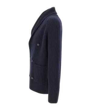 GRAN SASSO Shawl Collar Cardigan