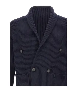 GRAN SASSO Shawl Collar Cardigan