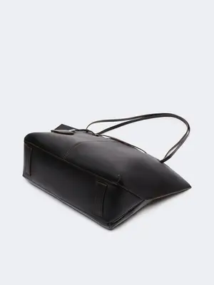 Max Mara Shopper In Nappa Double