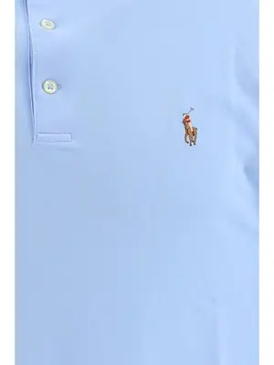 Polo Ralph Lauren Logo Embroidered Short-sleeved Polo Shirt