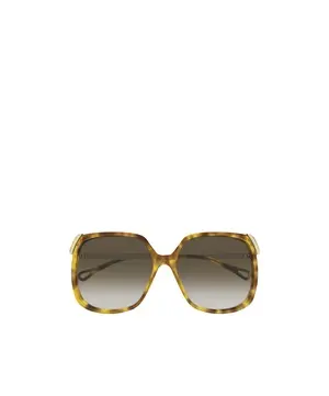 Chloé Eyewear Oversized Square Sunglasses - Brown
