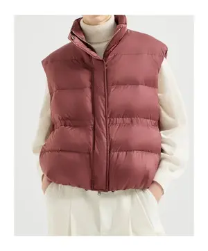 Brunello Cucinelli Water-resistant Matte-nylon Down Jacket With Monili