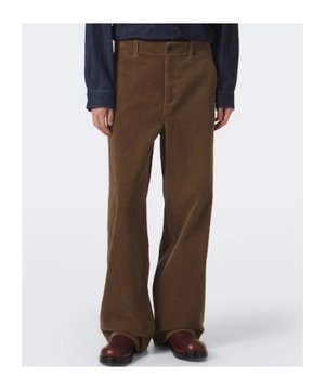 JIL SANDER Cotton Corduroy Wide-leg Pants