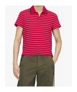 Alexander McQueen Striped Polo Shirt
