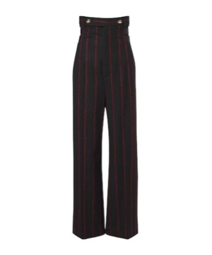 VIVIENNE WESTWOOD Lauren Wool, Alpaca, And Mohair-blend Pants - Black
