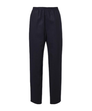 JIL SANDER Wool Straight Pants - Blue