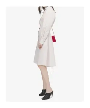 Alexander McQueen Pinstriped Shirt Dress