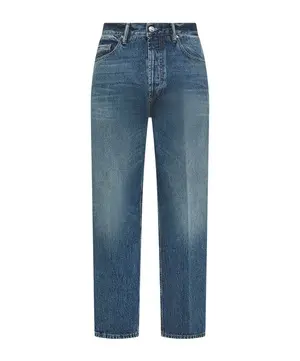 NINE:INTHE:MORNING Belt-loop Jeans - Blue