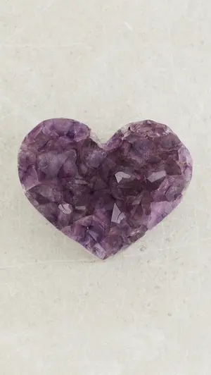 Jia Jia Small Druzy Heart