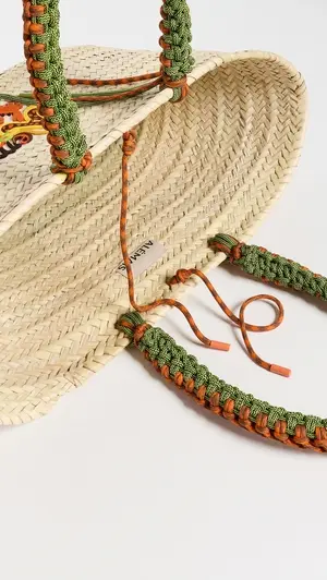 ALEMAIS Island Cove Maxi Macrame Basket