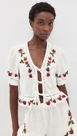 Sea Bindi Strawberry Top