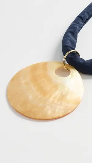 LOGAN TAY Cord Shell Necklace