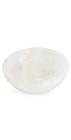 Jia Jia Selenite Round Bowl