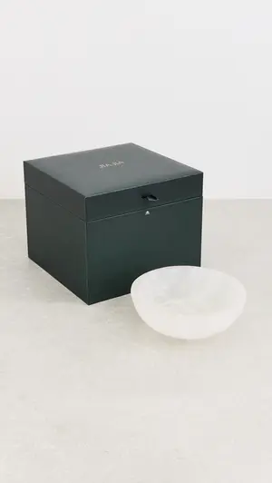 Jia Jia Selenite Round Bowl