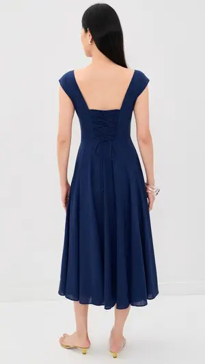 GUIZIO Leila Linen Dress