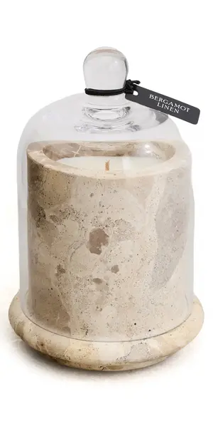 The Favorites Marbella Scented Candle Jar With Cloche