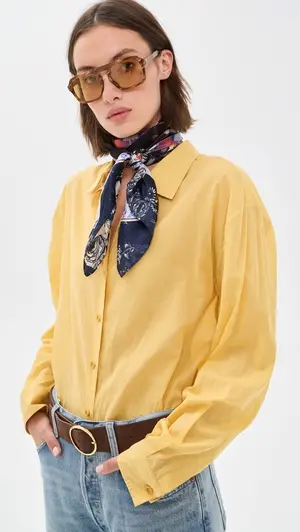 Acne Studios Volta Check Scarf