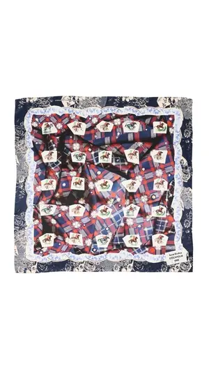 Acne Studios Volta Check Scarf