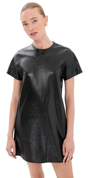 COURREGES Vinyl Mini Dress