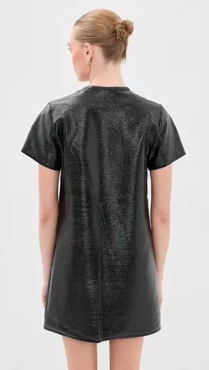 COURREGES Vinyl Mini Dress