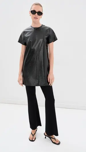 COURREGES Vinyl Mini Dress