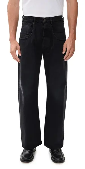 MAISON MARGIELA Double Pocket Jeans - Black Denim
