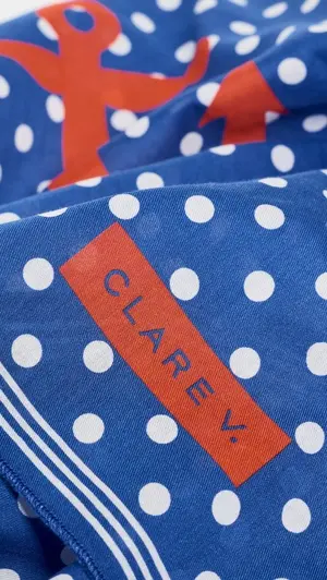 Clare V. Polka-dot Bandana