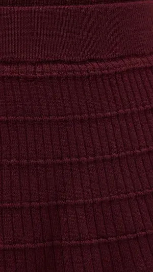 Susana Monaco Merino Wool Tiered Skirt