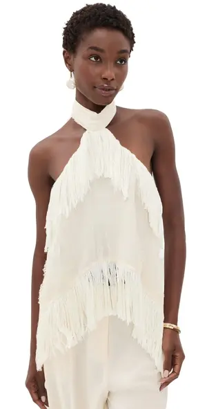 YELLOW THE LABEL Jones Fringe Top