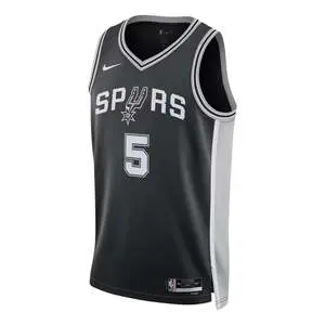 Nike San Antonio Spurs Icon Edition Swingman Jersey - Black