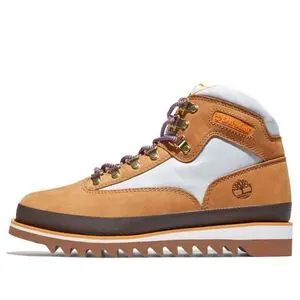 Timberland Vibram Euro Hiker Mid Boot - Yellow/white/brown