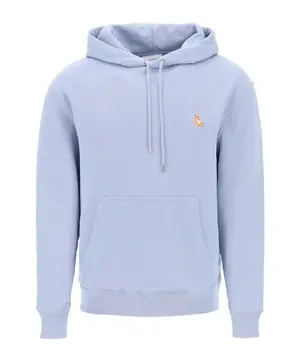 Maison Kitsuné Bold Fox Head Patch Drawstring Hoodie
