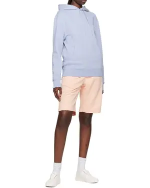 Maison Kitsuné Bold Fox Head Patch Drawstring Hoodie