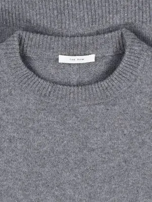 THE ROW Crew Neck Sweater - Gray