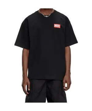 DIESEL® T-boxt-lab Jacquard Logo Patch T-shirt