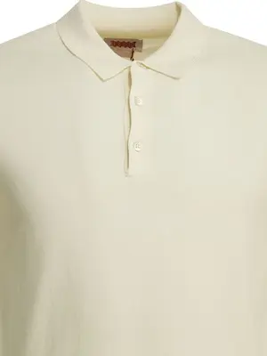 BARACUTA Fine Knit Polo Shirt