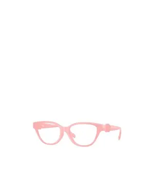 Versace Medusa-embellished Cat-eye Glasses - Pink