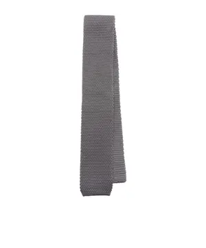 Brunello Cucinelli Square-tip Knitted Tie